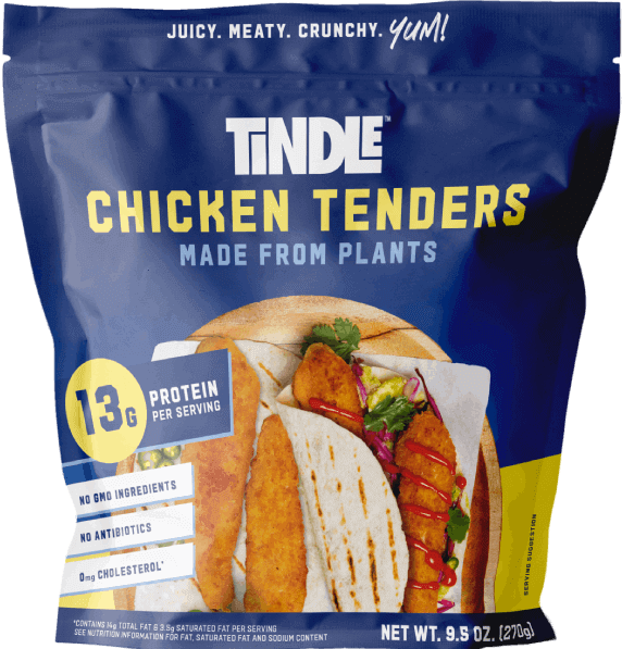 TiNDLE - Chicken Tenders, 9.5oz – Vegan Essentials