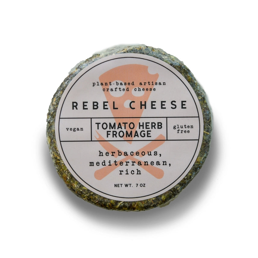 Rebel Cheese - Plant Based Tomato Herb Fromage, 7oz | Dairy-Free ...