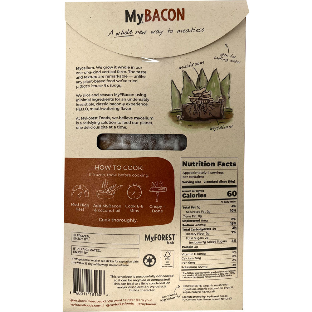 MyBacon | Meatless Mycelium Bacon – Vegan Essentials