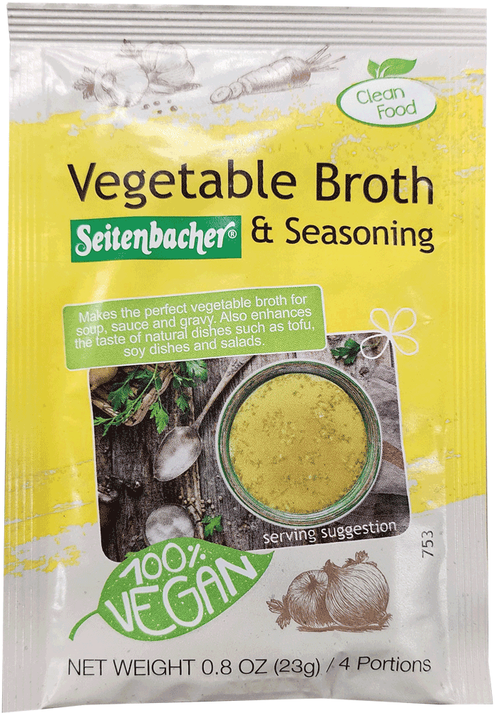 Seitenbacher - Vegetable Broth and Seasoning, 0.8oz packet – Vegan ...