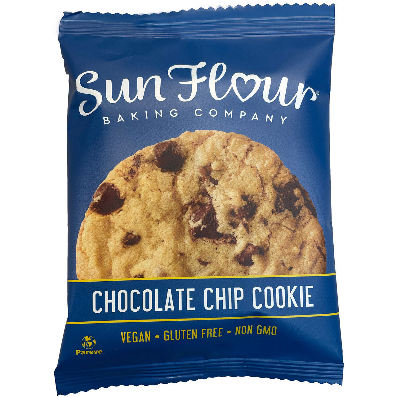 Sun Flour Baking - Vegan Chocolate Chip Cookie - Gluten Free, 1oz ...