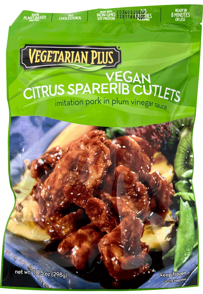 Vegetarian Plus - Citrus Sparerib Cutlets, 10.5oz – Vegan Essentials