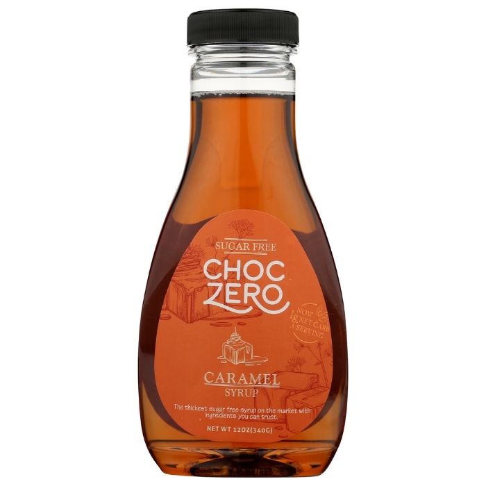 ChocZero - Keto Caramel Syrup, Sugar-Free, 12oz – Vegan Essentials ...