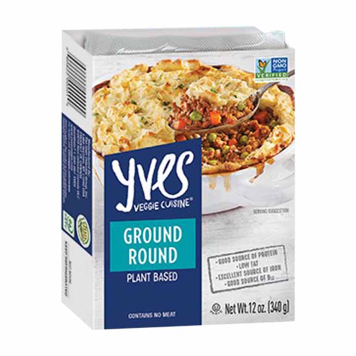 Yves Veggie - Original Veggie Ground Round, 12oz – Vegan Essentials ...